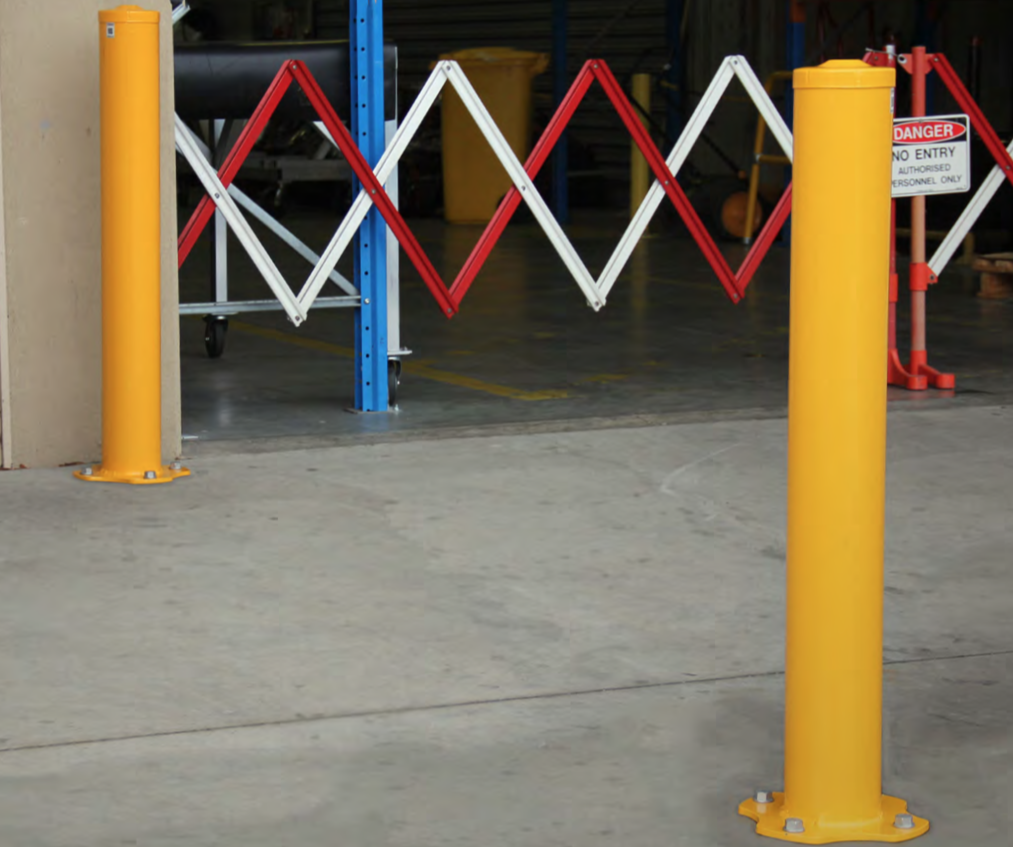 Steel Safety Bollards | Steelspan Storage Systems