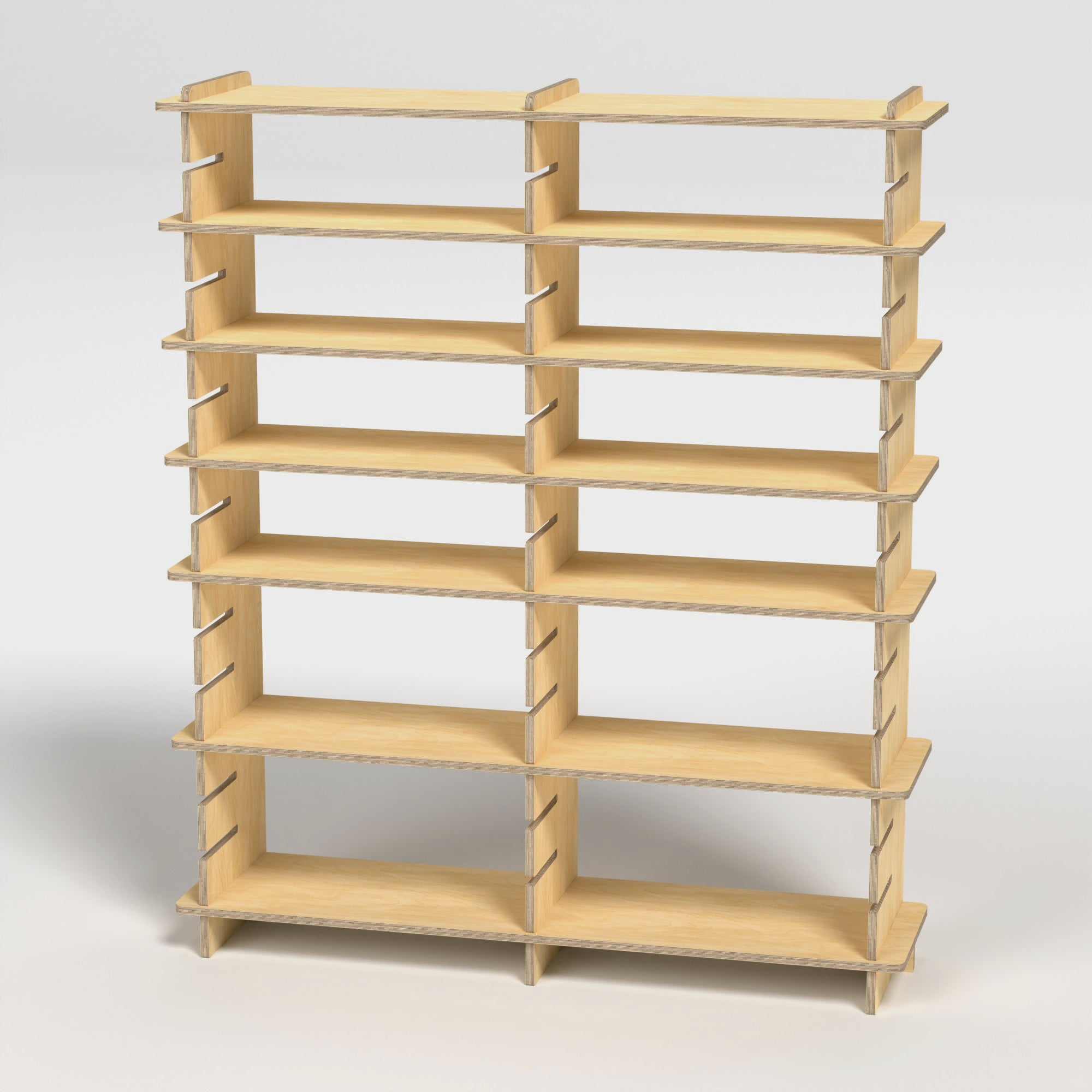 Modular Timber Shelving - Double Bays – Steelspan Storage Systems