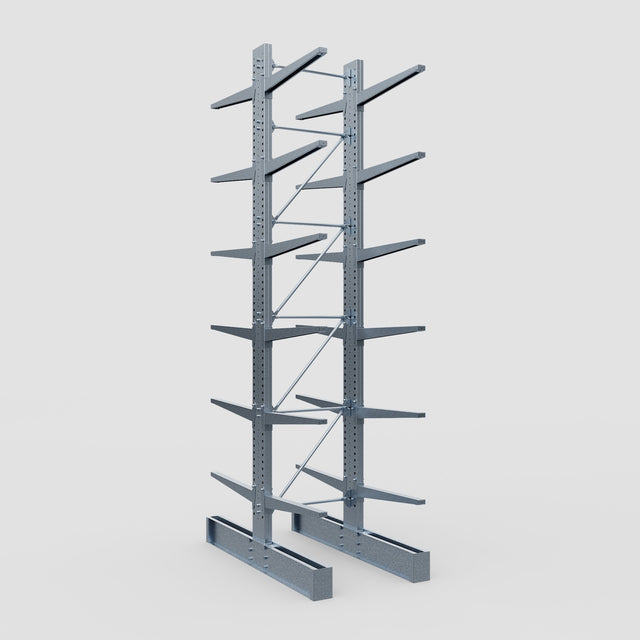 Cantilever Rack - Double Sided - Heavy Duty - Hot Dip Galvanized - Ful ...