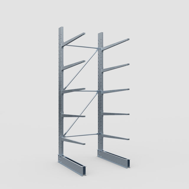 Cantilever Rack - Single Sided - Standard Duty - Hot Dip Galvanized ...