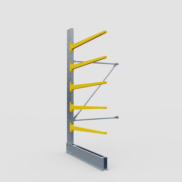 Cantilever Rack - Single Sided - Standard Duty - Powder Coated - Add-O ...