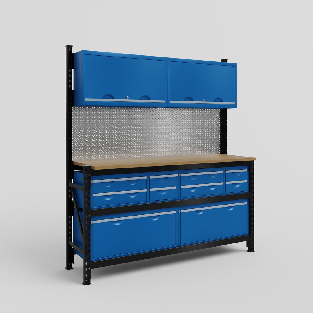 Module 8 with Overhead Cabinets – Steelspan Storage Systems