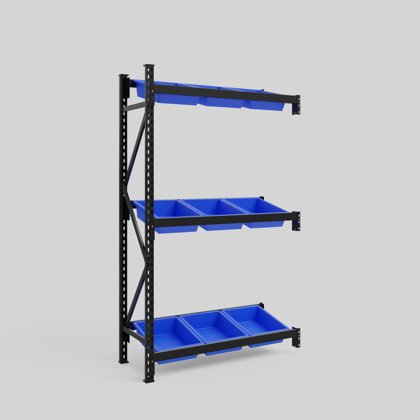 Plastic Tub Shelving – Steelspan Storage Systems