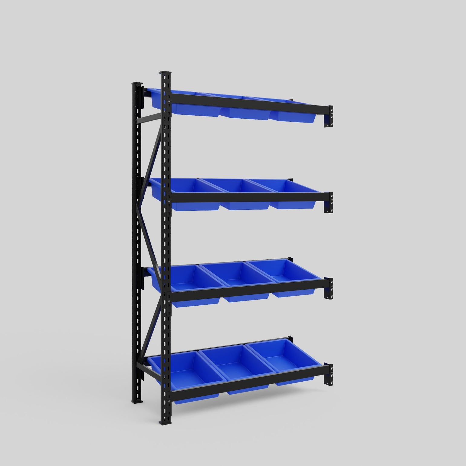 Plastic Tub Shelving – Steelspan Storage Systems