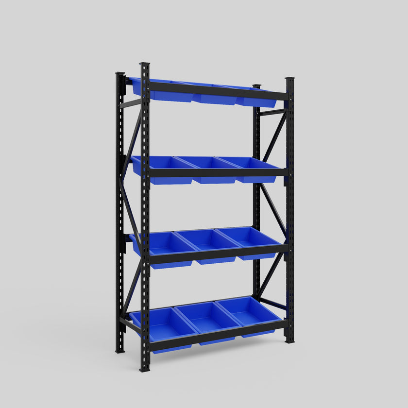 Plastic Tub Shelving – Steelspan Storage Systems