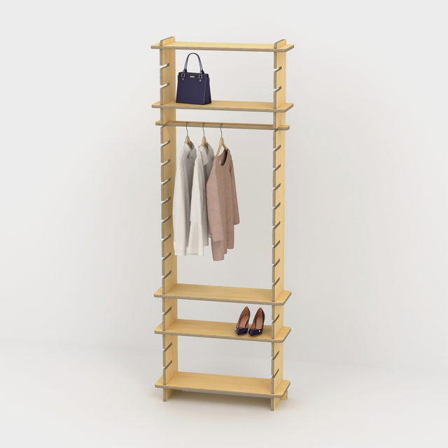 Modular Timber Clothing Racks – Steelspan Storage Systems