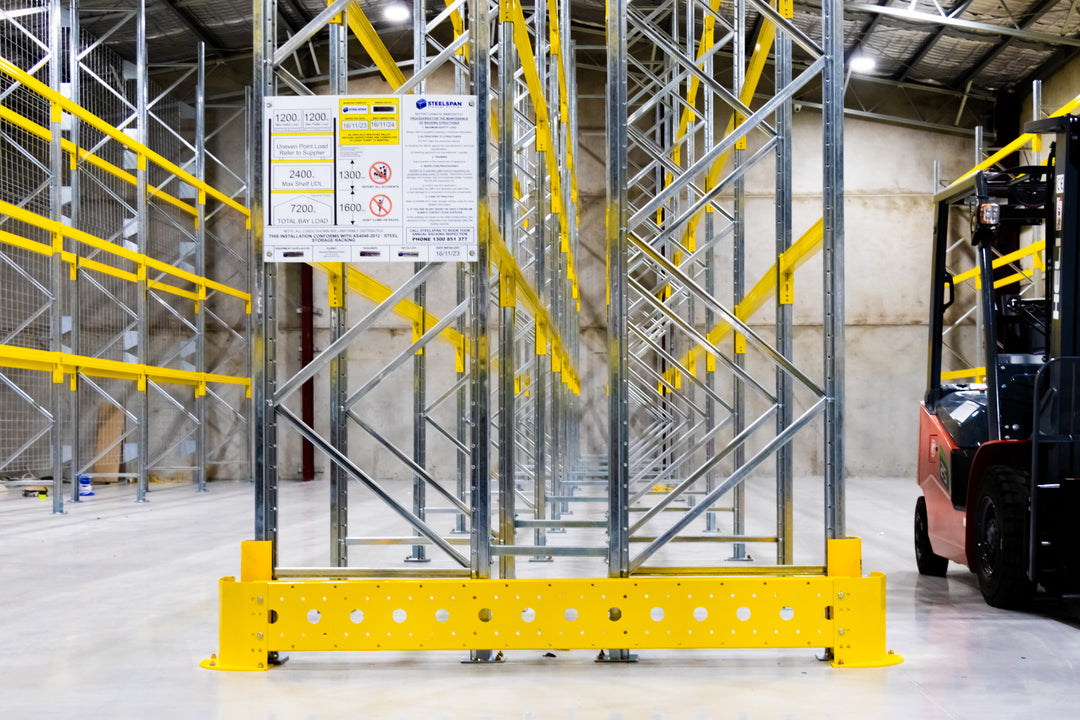 Steelspan Pallet Racking - H914 x D1220mm - Full Bay – Steelspan ...