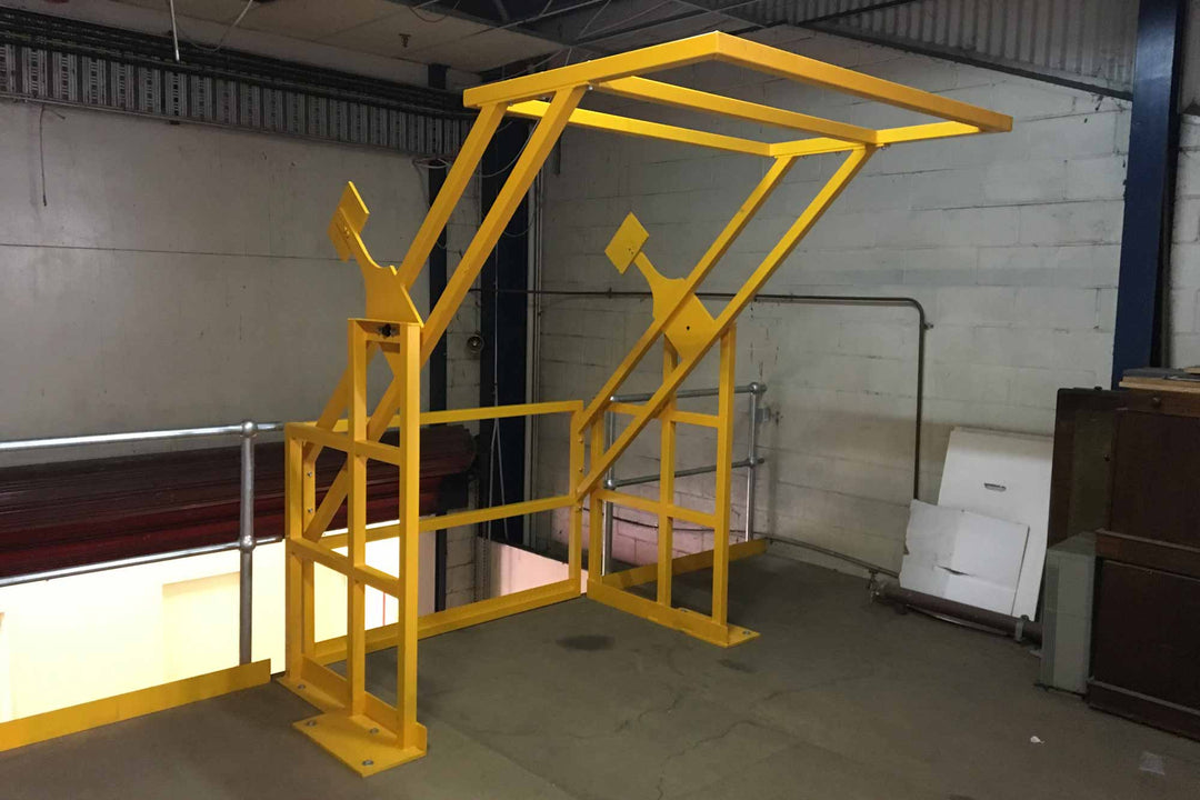 Up And Over Pallet Safety Gate – Steelspan Storage Systems