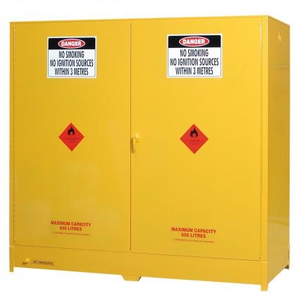 650L - Large Capacity Flammable Liquids Storage Cabinet – Steelspan ...